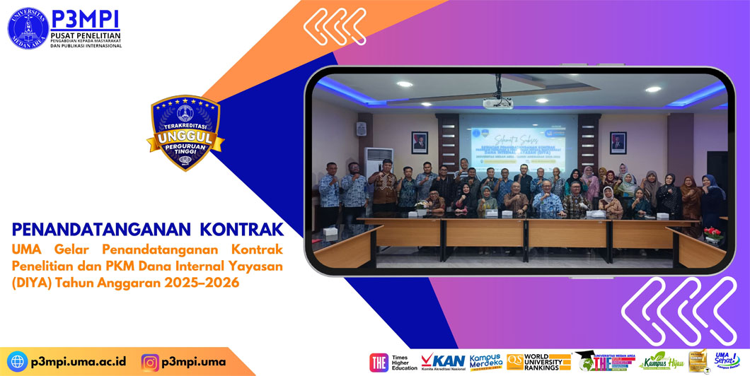 UMA Gelar Penandatanganan Kontrak Penelitian dan PKM Dana Internal ...