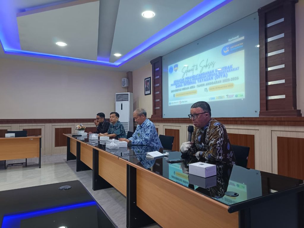 UMA Gelar Penandatanganan Kontrak Penelitian dan PKM Dana Internal ...